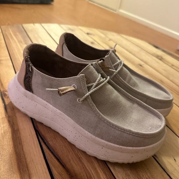 Hey Dude | Shoes | Womens Platform Hey Dude Slip Ons | Poshmark